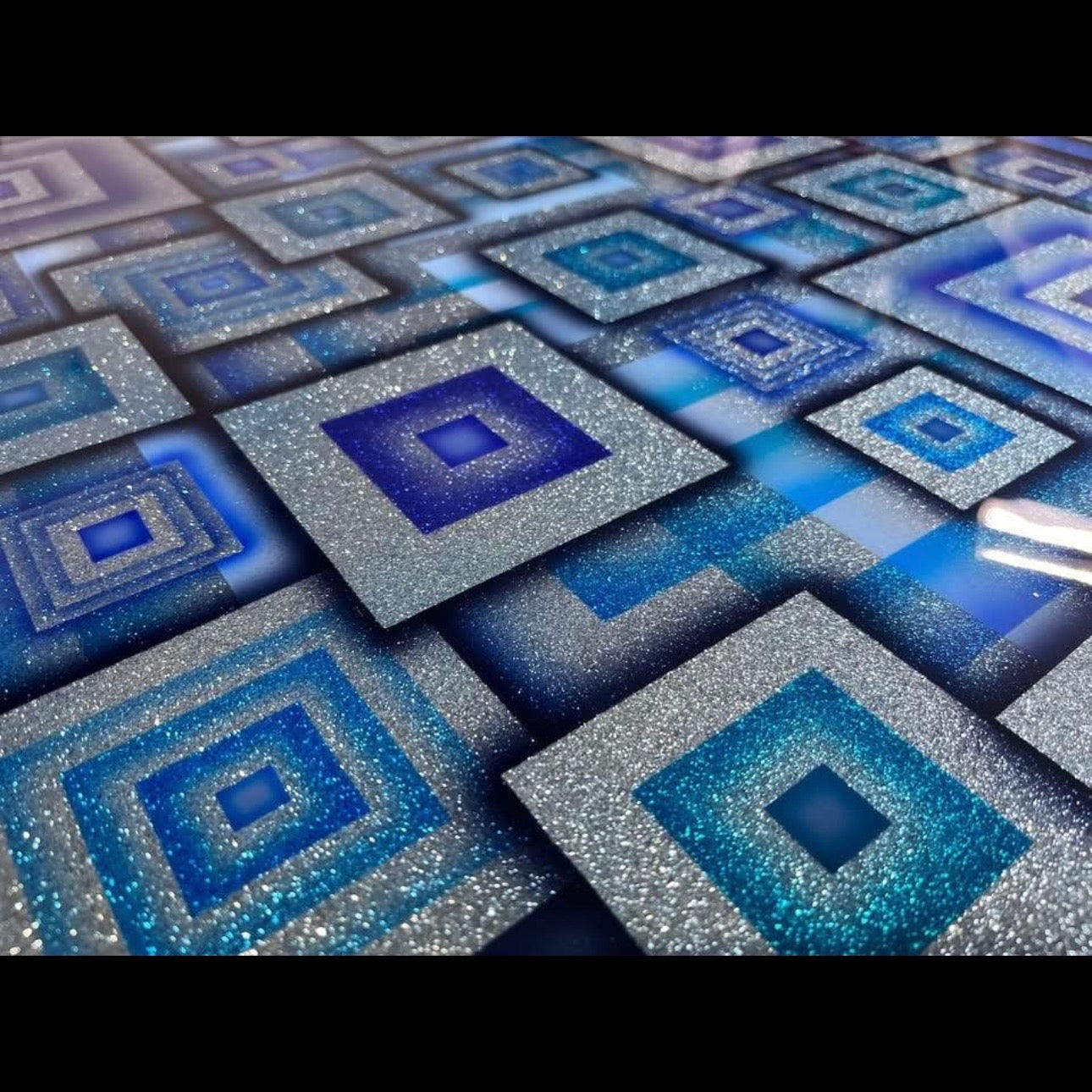 Blue Squared -Jason Osicka - oSicAzrt BLUE2 – Vanderslice Kustom Shop