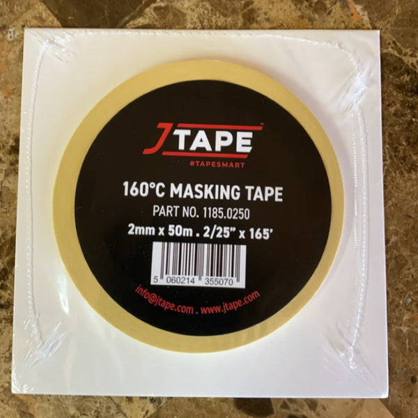 2MM JTAPE High performance, masking tape individual roll – Vanderslice ...