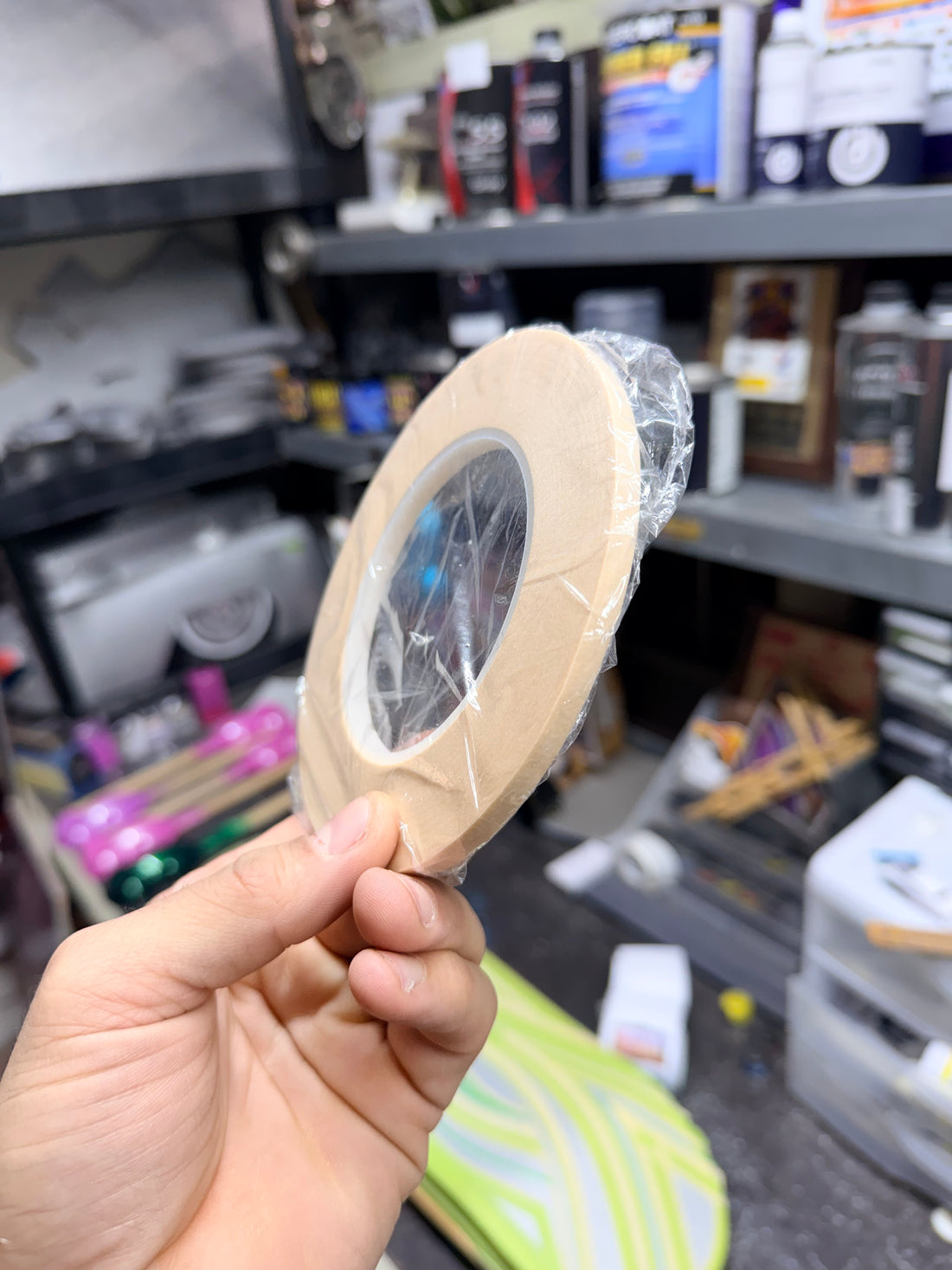 1/4" 3M tan masking tape – Vanderslice Kustom Shop