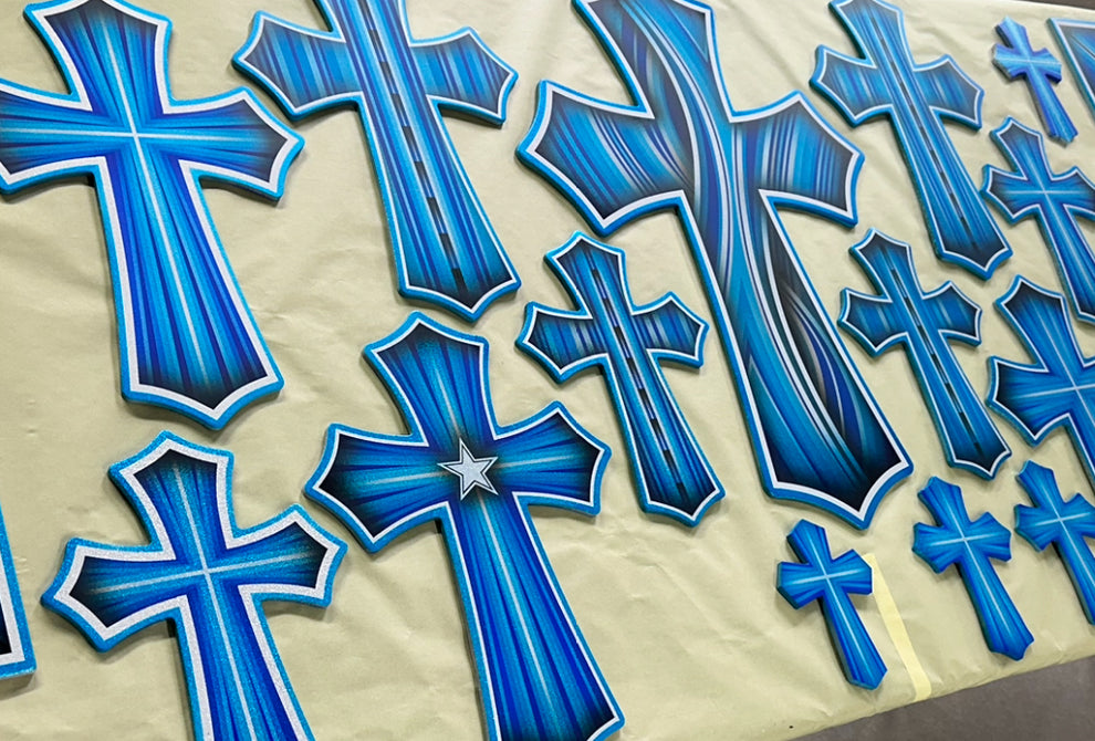 DIY Lowrider Pattern Cross Kit with Five 7in. Crosses – Vanderslice ...