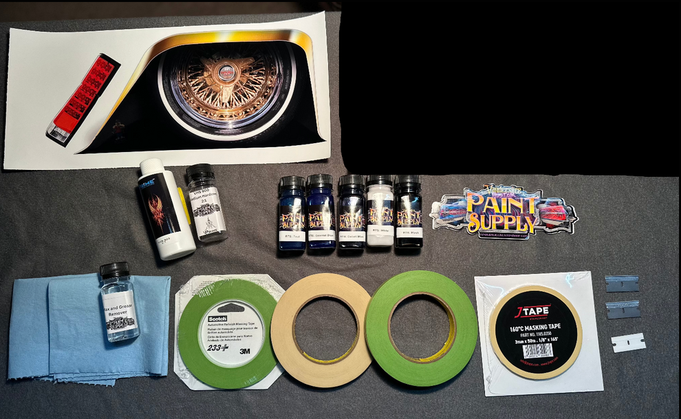 DIY Lowrider Pattern Skateboard Kit – Vanderslice Kustom Shop